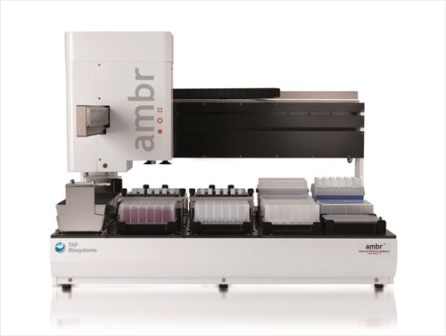 NEW Application of TAP's ambr Microscale Bioreactor enables rapid method development of large ...